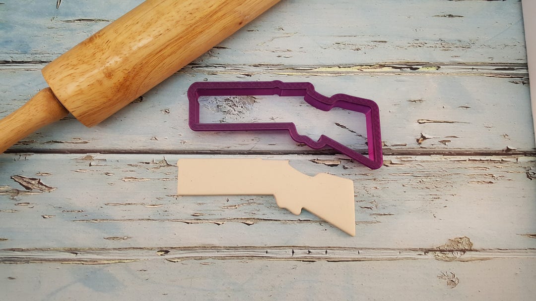 Hunting Gun Cookie Cutter and Fondant Cutter and Clay Cutter - Etsy