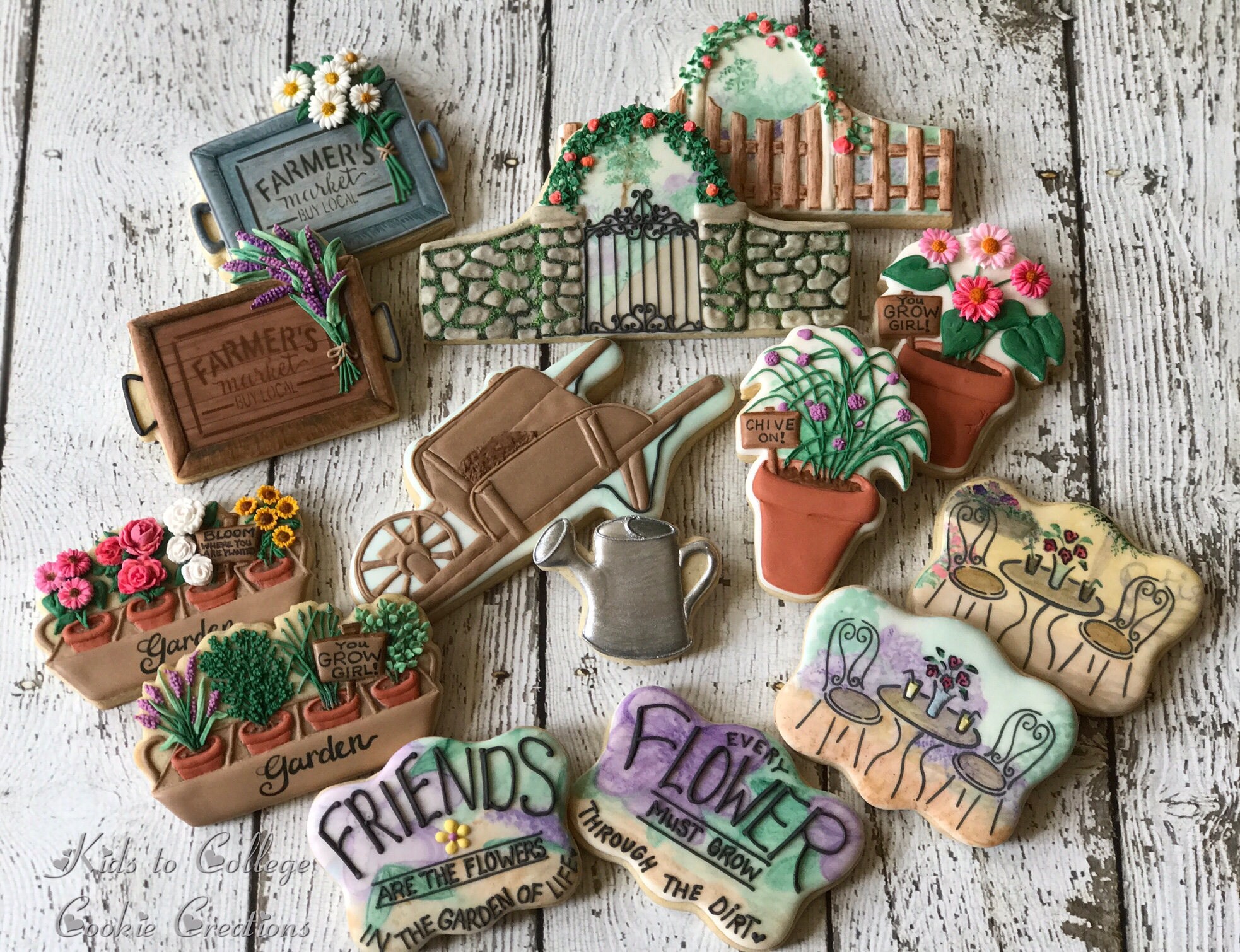 Flower Planter or Herb Planter Cookie Cutter and Fondant - Etsy