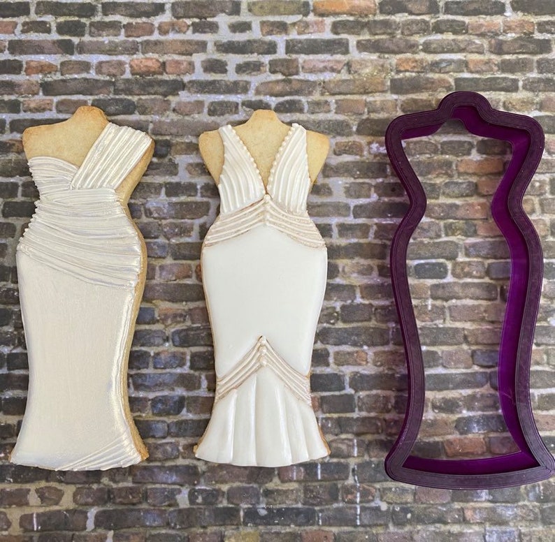 Wedding Dress 3 Bridesmaid Quinceanera Prom Formal Cookie - Etsy