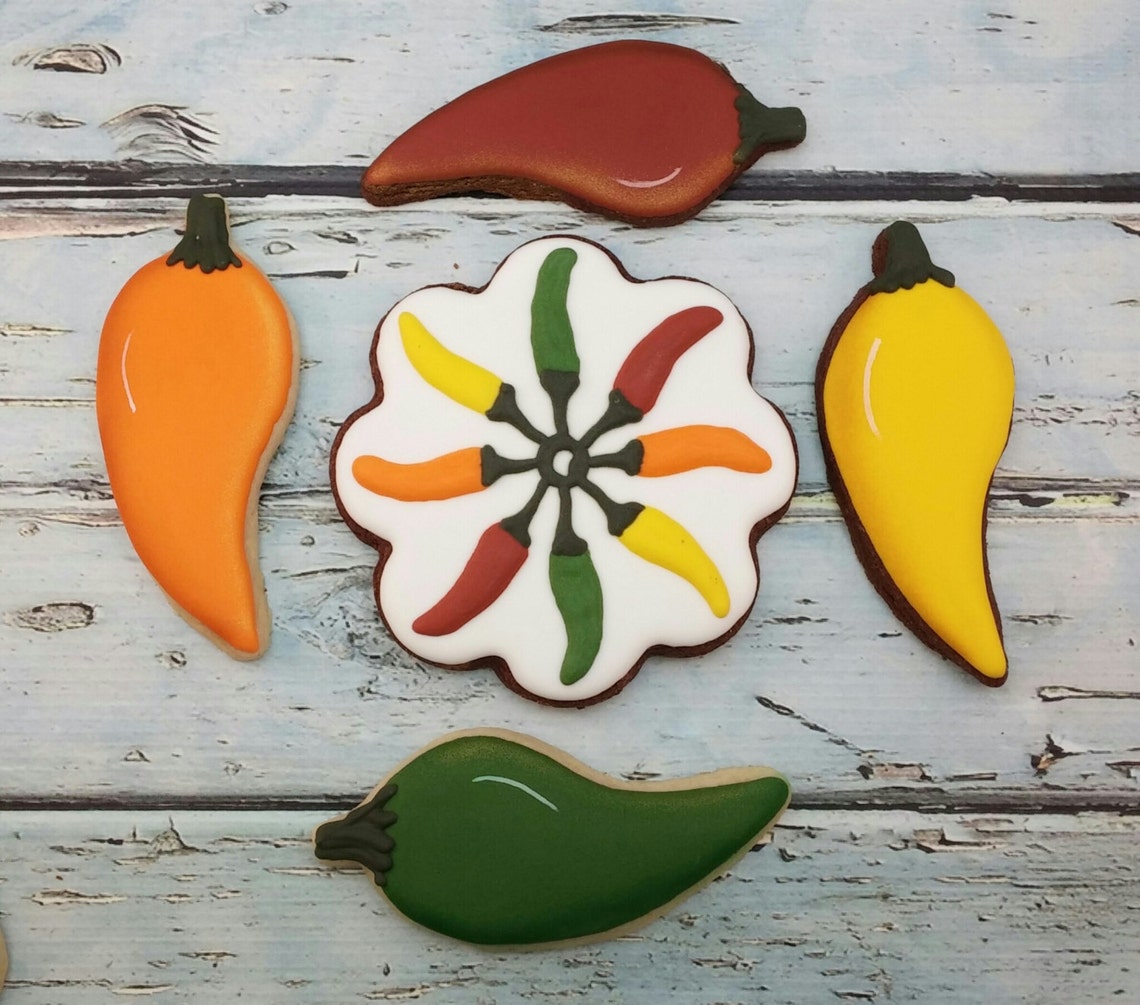 Gum Leaf or Pepper Cookie Cutter and Fondant Cutter and Clay - Etsy