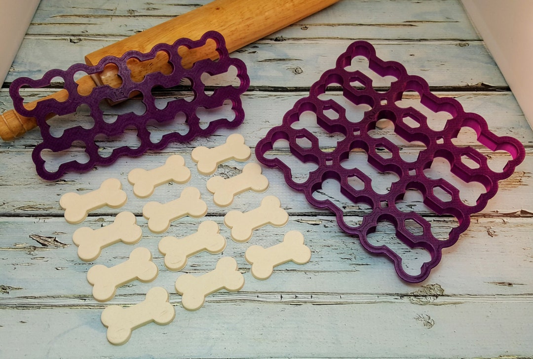 Multi-mini 12 Dog Bones Cookie Cutter and Fondant Cutter and Clay ...