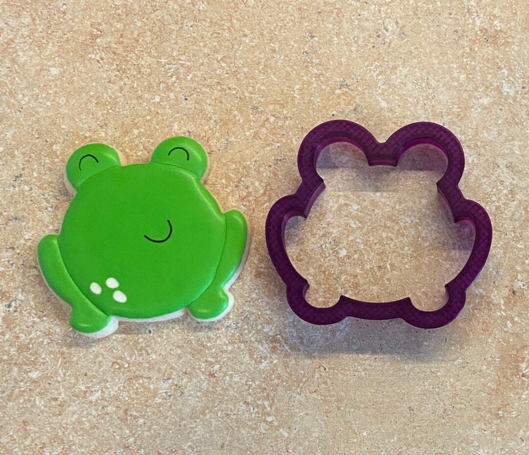Frog Cookie Cutter and Fondant Cutter and Clay Cutter - Etsy