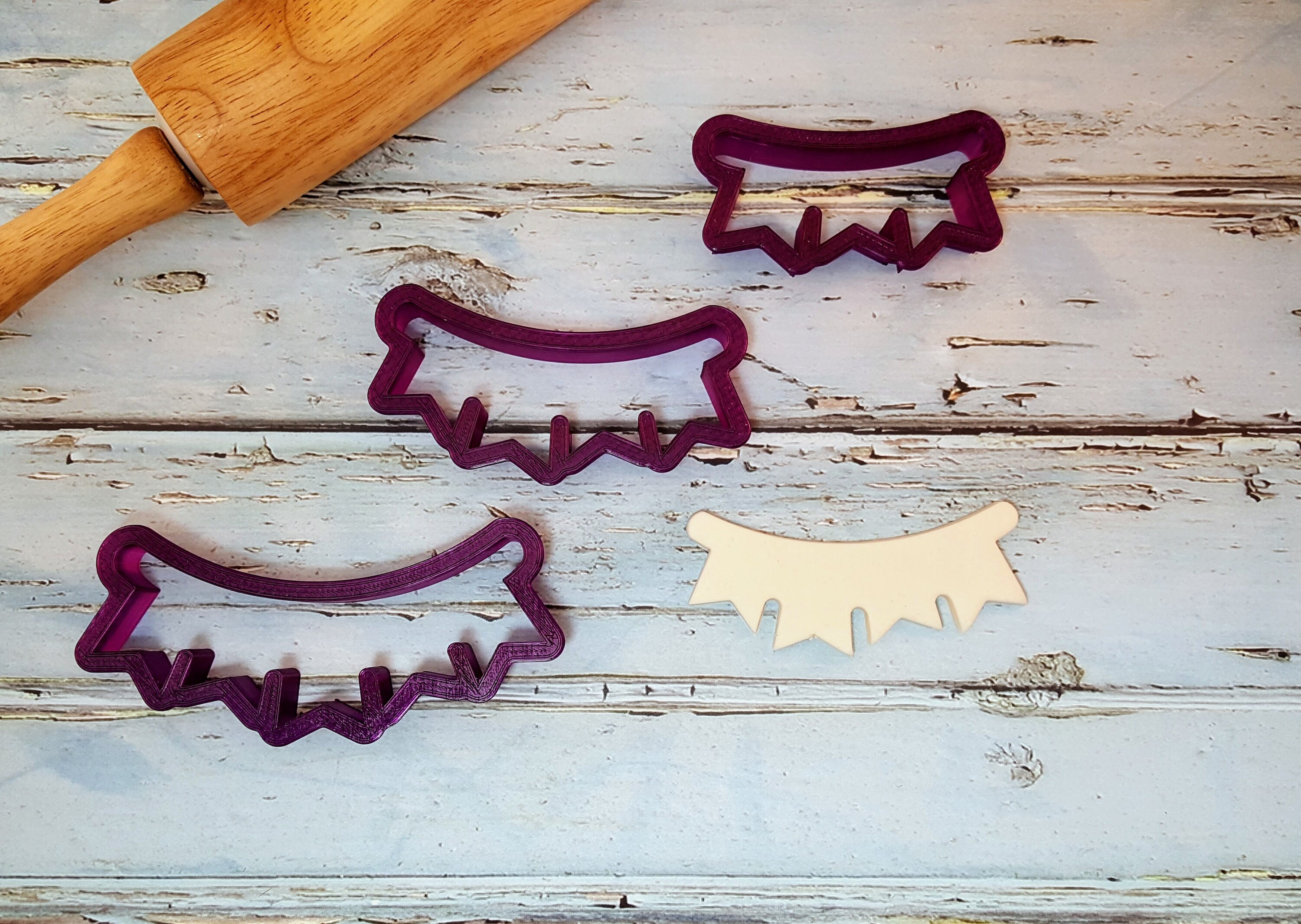 Banner #3 Cookie Cutter and Fondant Cutter and Clay Cutter - Etsy