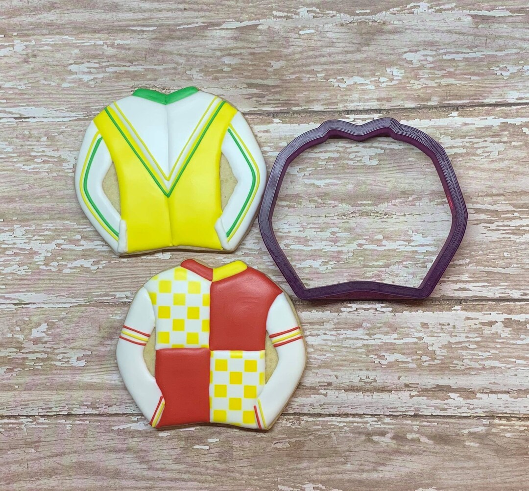 Derby Jockey Jacket Cookie Cutter and Fondant Cutter and Clay Cutter - Etsy