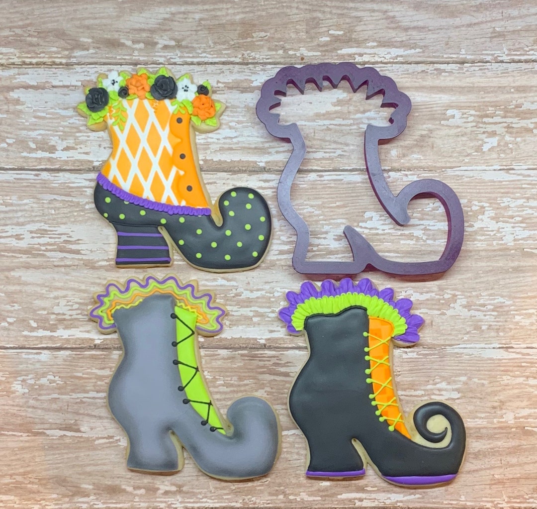 Witch Boot #2 Cookie Cutter or Fondant Cutter and Clay Cutter - Etsy