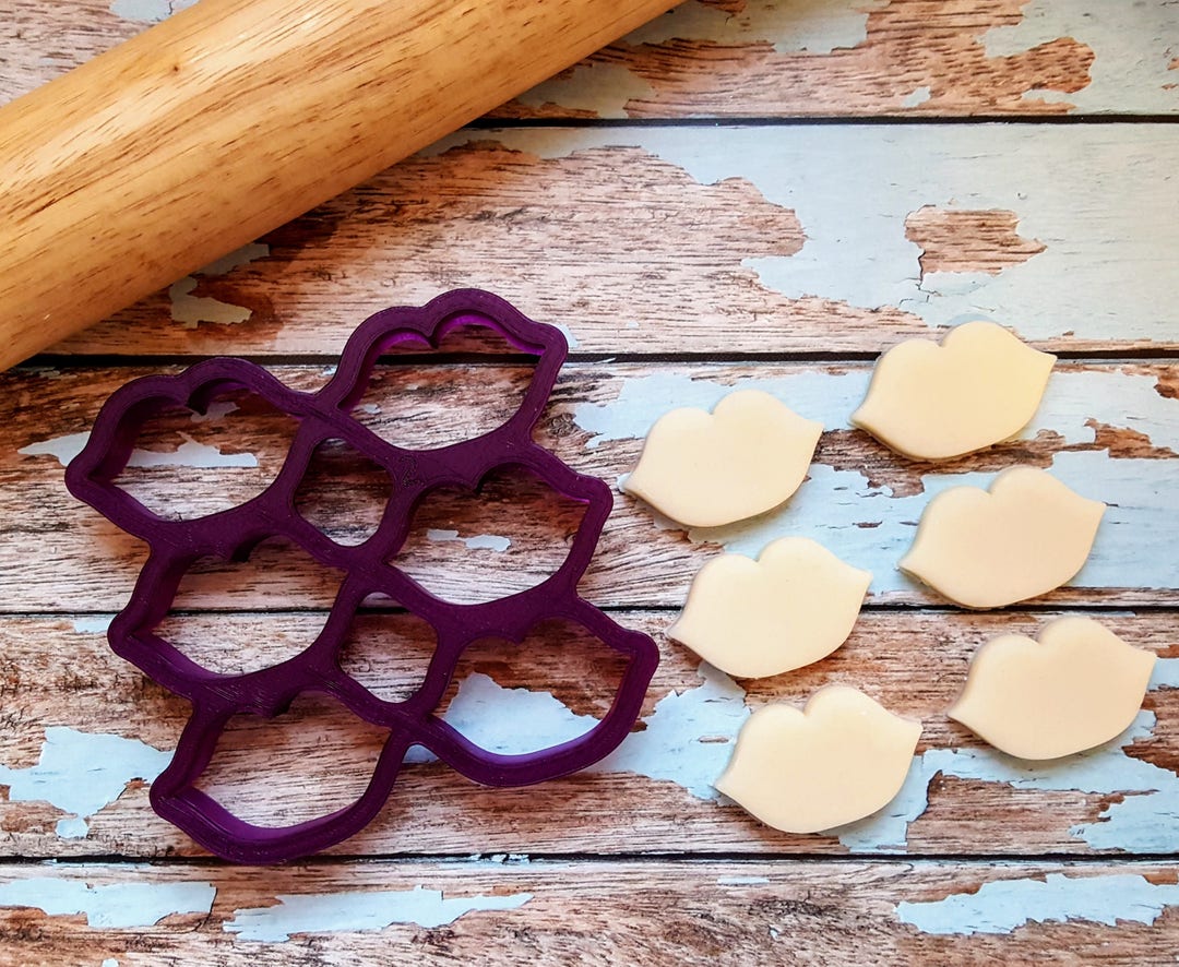 Multi-mini Lips Cookie Cutter and Fondant Cutter and Clay Cutter - Etsy