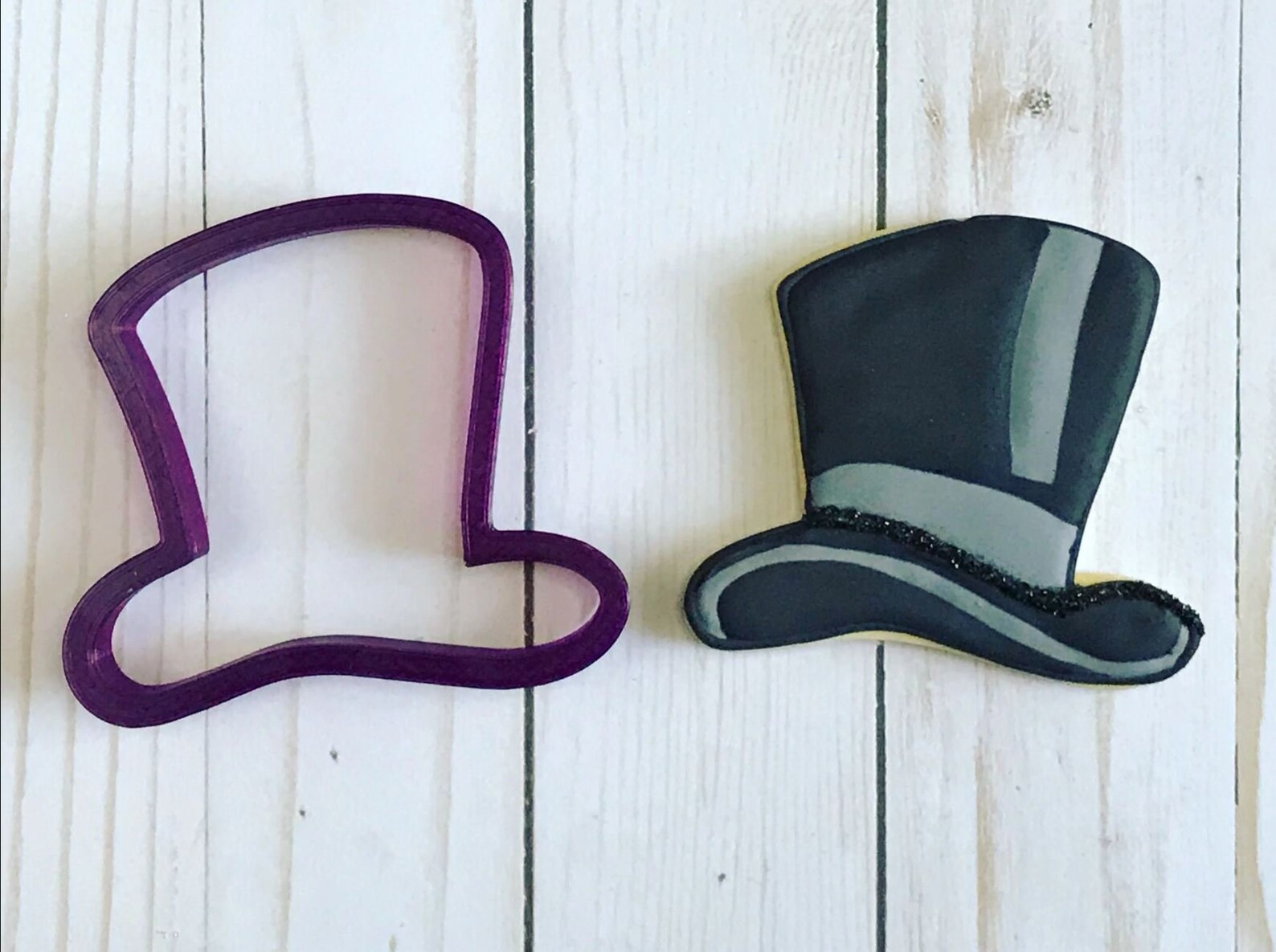 Top Hat 2 or Leprechaun Hat Cookie Cutter and Fondant Cutter - Etsy