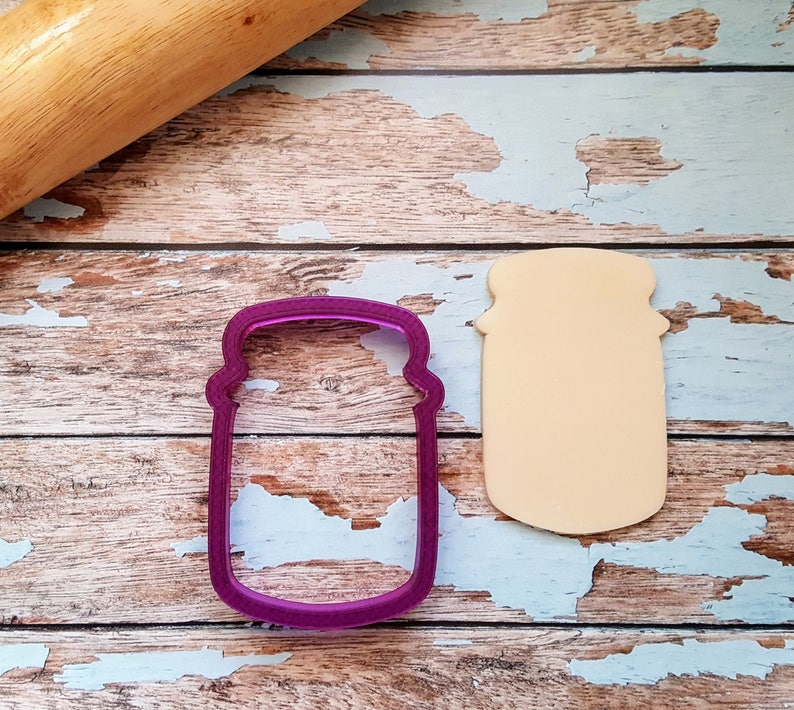 Jelly or Jam Cookie Cutter or Fondant Cutter and Clay Cutter - Etsy