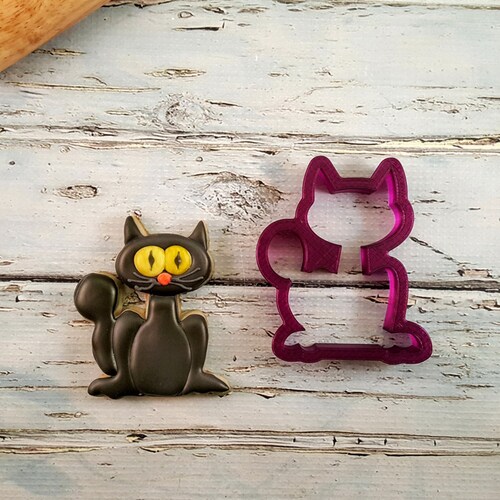 Cat or Black Cat or Scary Cat or Halloween Cat Cookie Cutter - Etsy