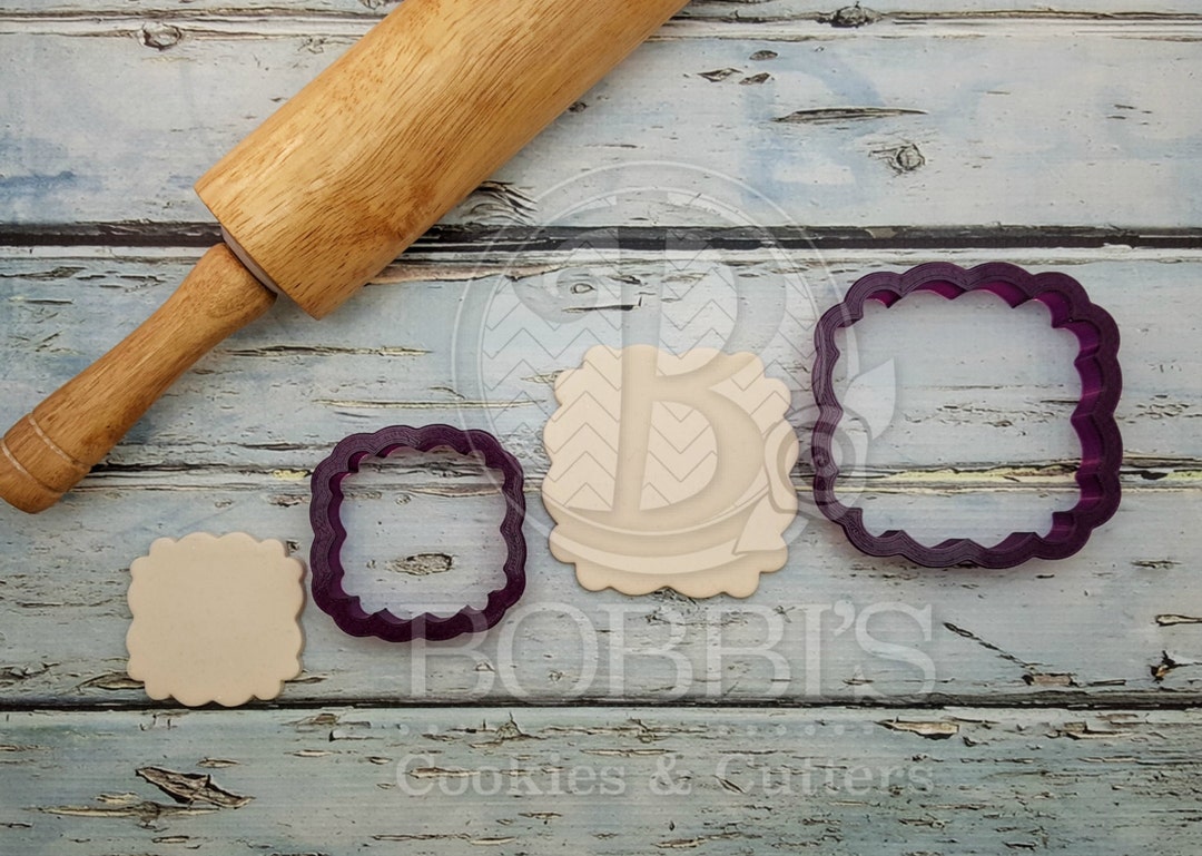 Alicia Plaque #1 Cookie Cutter and Fondant Cutter and Clay Cutter - Etsy