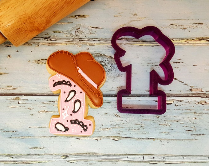 My First Rodeo Cookie Cutter Set, You Pick Cutters, Cowboy Boot or Hat ...