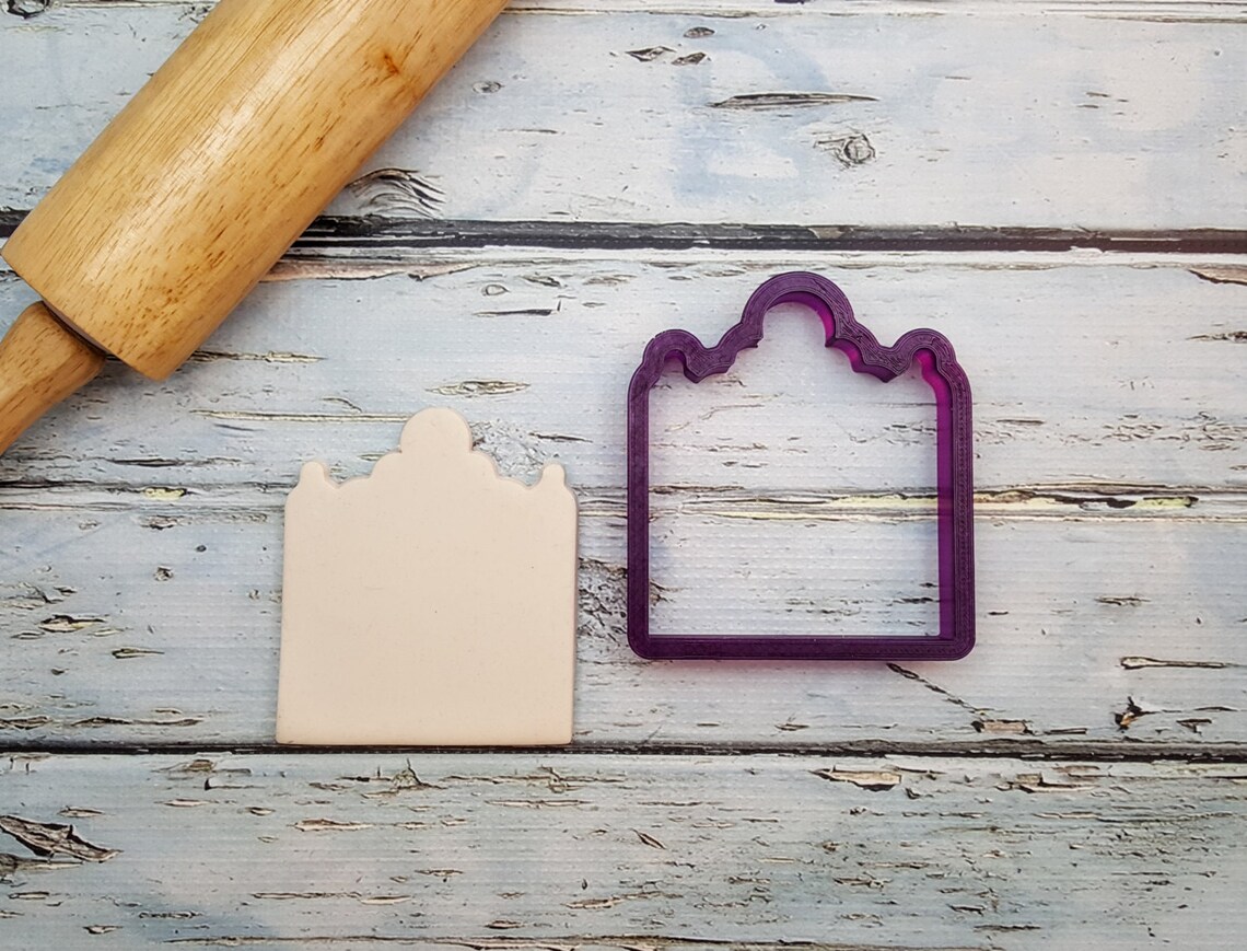Garden Gate or Head Board Cookie Cutter and Fondant Cutter and Clay ...