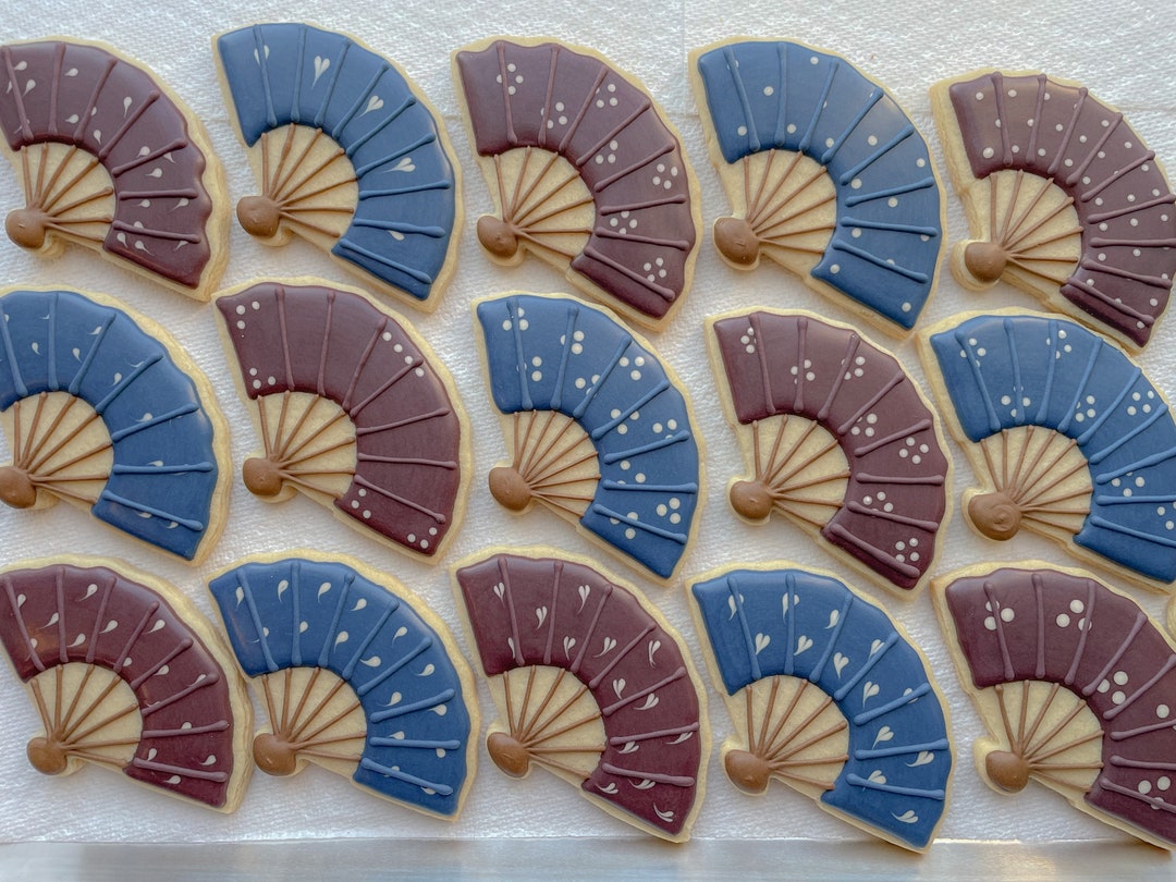 Hand Fan or European Handfan or Japanese Hand Fan Cookie Cutter or ...
