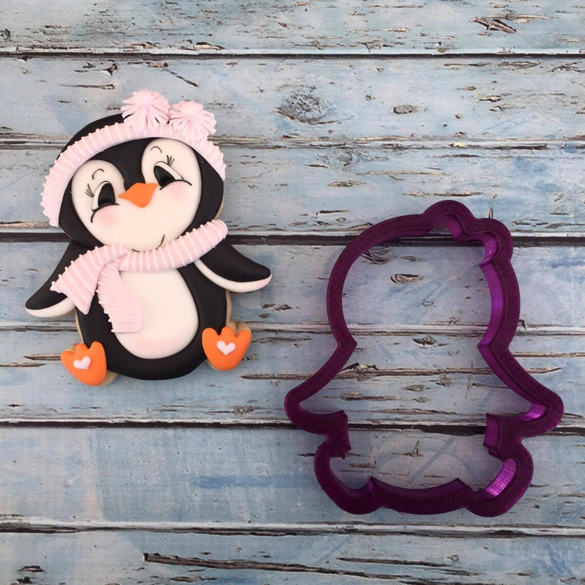 Penguin Cookie Cutter and Fondant Cutter and Clay Cutter - Etsy