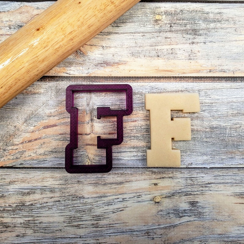 F Letter Print - Etsy