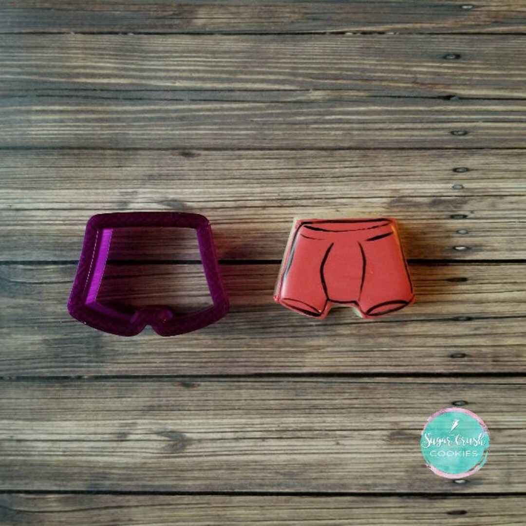 Boxer Briefs Cookie Cutter or Fondant Cutter and Clay Cutter - Etsy