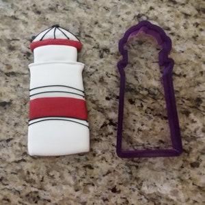 Light House Lighthouse Cookie Cutter or Fondant Cutter and Clay Cutter ...