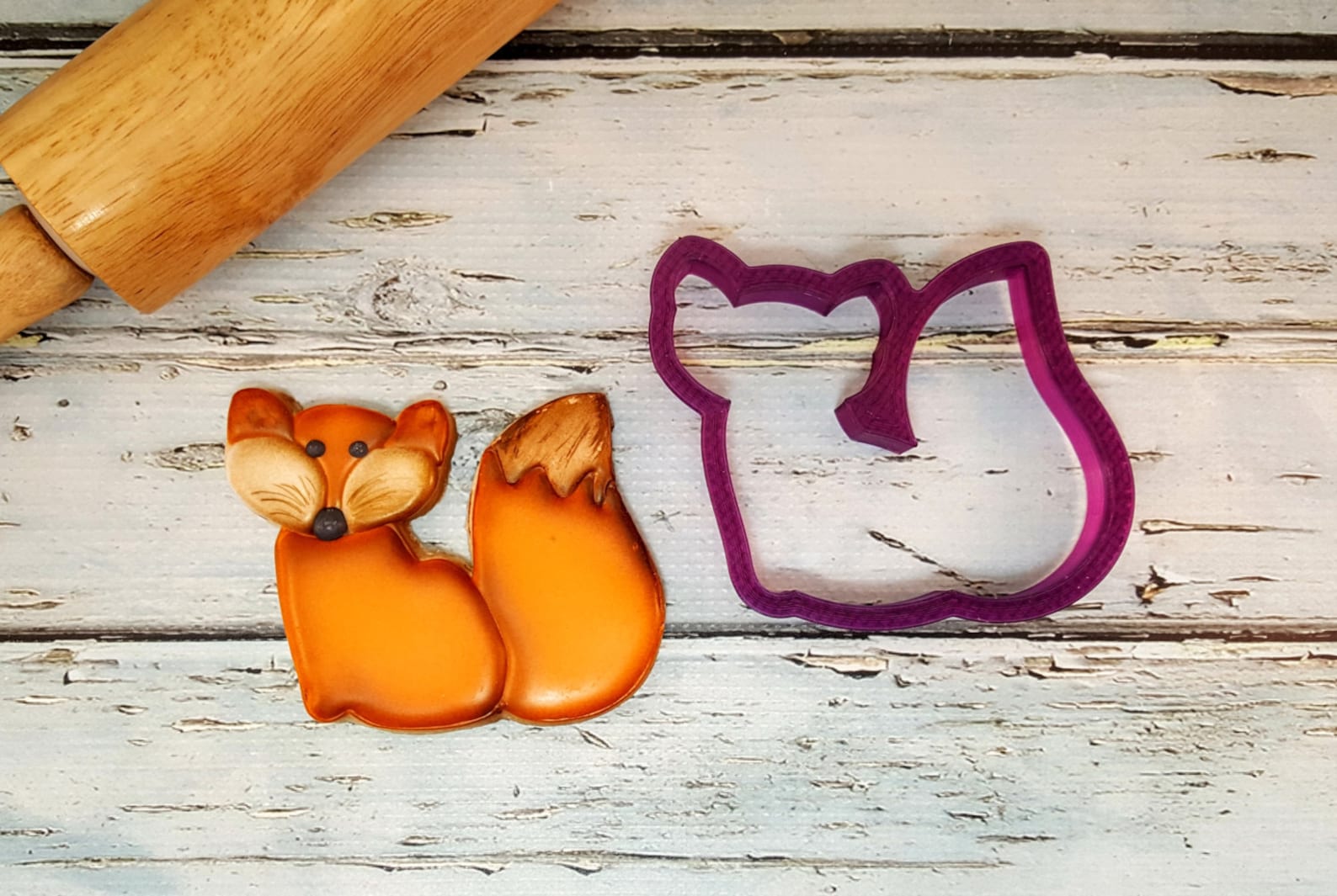 Fox Cookie Cutter and Fondant Cutter and Clay Cutter - Etsy