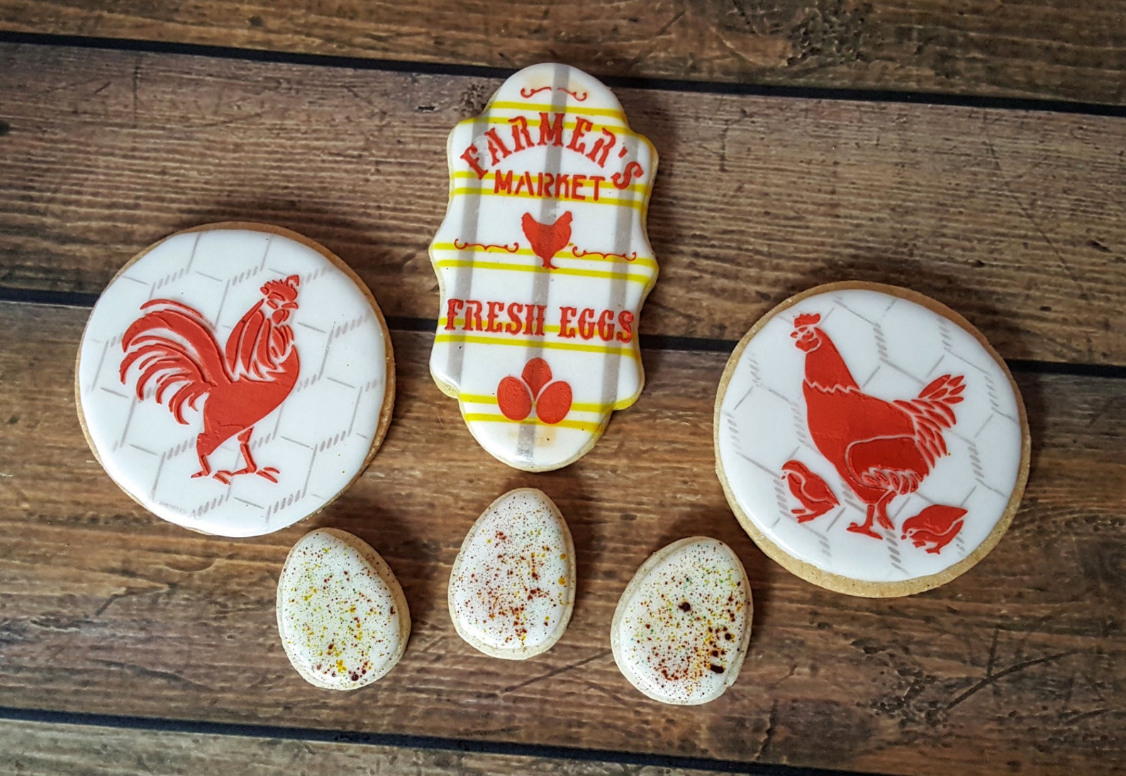 Rooster or Cock Cookie Cutter and Fondant Cutter and Clay | Etsy