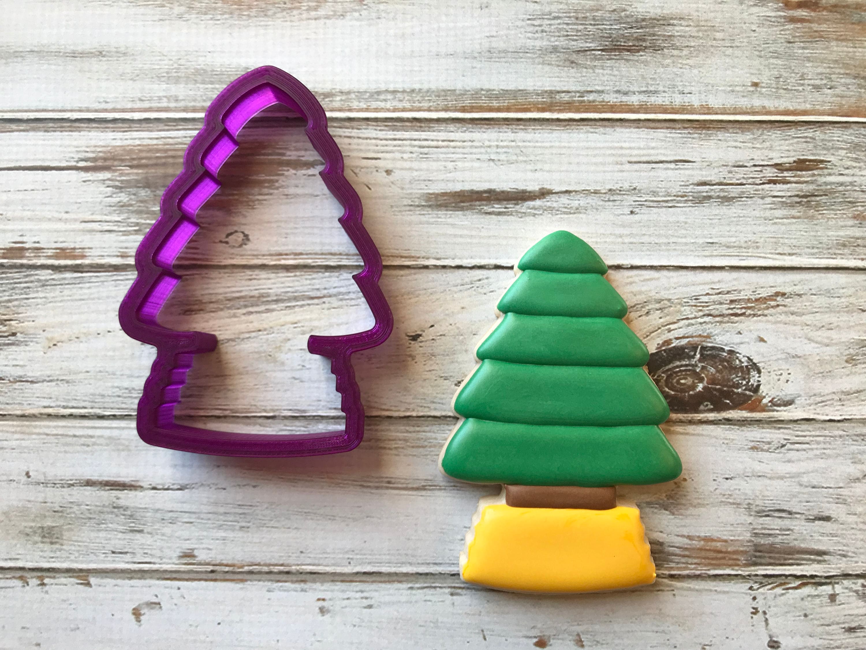 Christmas Tree #2 Cookie Cutter and Fondant Cutter and Clay Cutter - Etsy