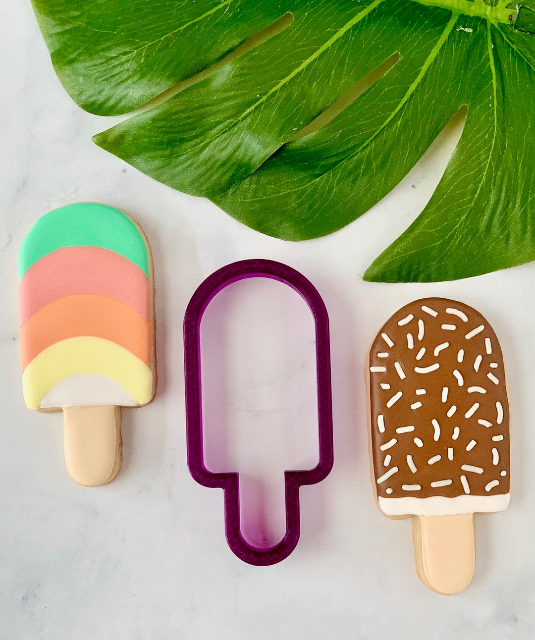 Popsicle With Stick Cookie Cutter and Fondant Cutter and Clay Cutter - Etsy
