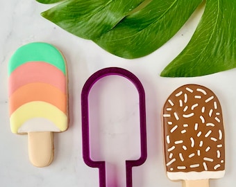 Popsicle Cookie Cutter and Fondant Cutter and Clay Cutter | Etsy