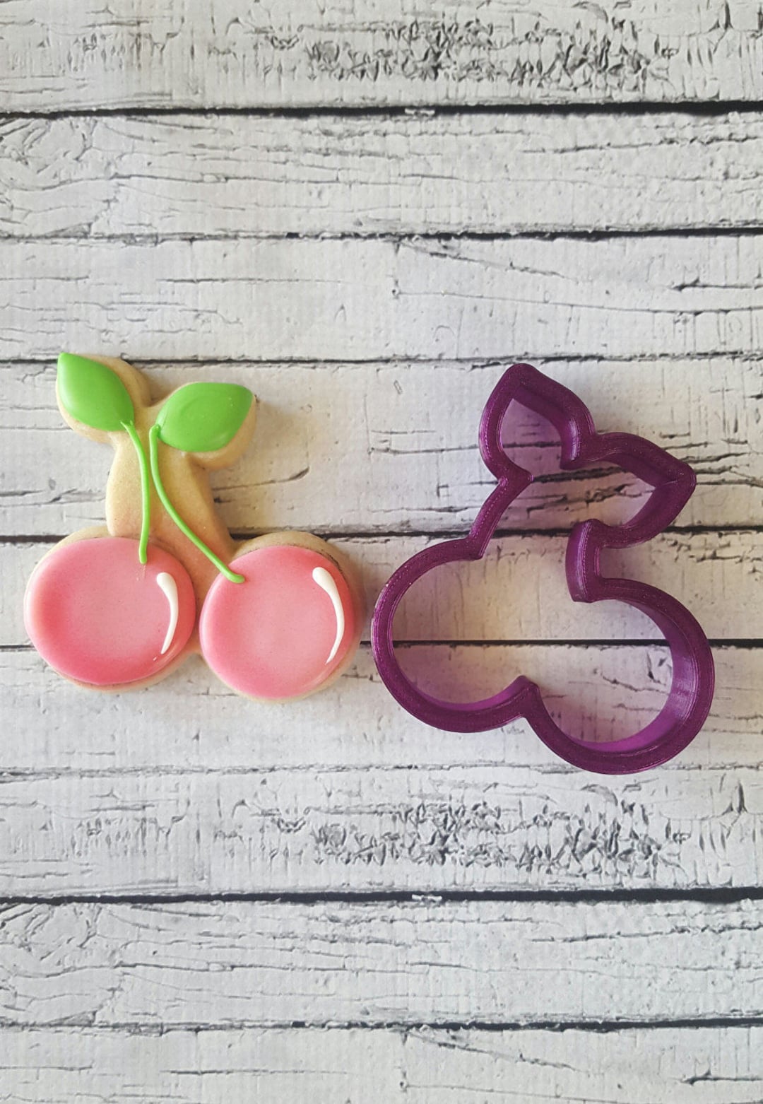 Cherry or Cherries Cookie Cutter and Fondant Cutter and Clay Cutter - Etsy