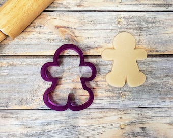 Small Gingerbread Man Cookie Cutter for Fondant Decorating - Etsy
