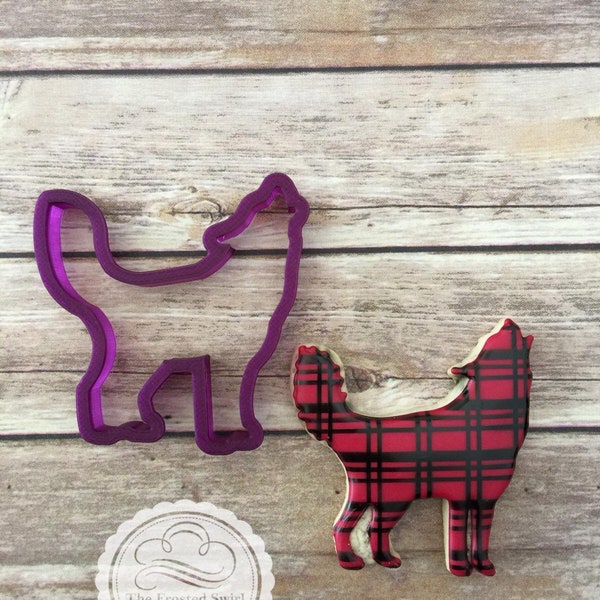Wolf Cookie - Etsy