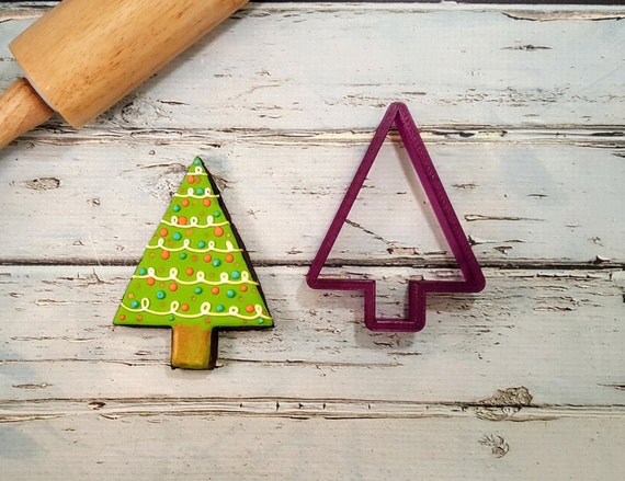 Christmas Tree Cookie Cutter and Fondant Cutter and Clay | Etsy
