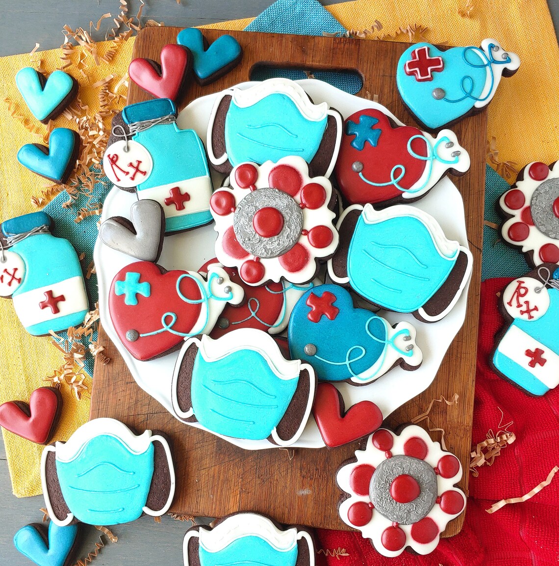 Stethoscope With Heart Cookie Cutter and Fondant Cutter and - Etsy