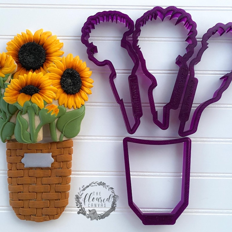 Sunflower Cookies - Etsy