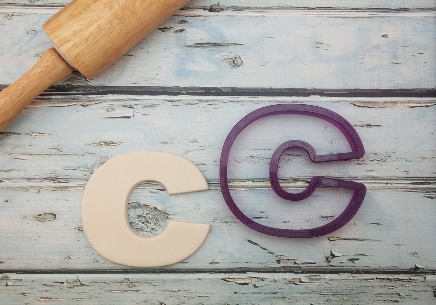 Lower Case Letter c Cookie Cutter and Fondant Cutter and Clay | Etsy