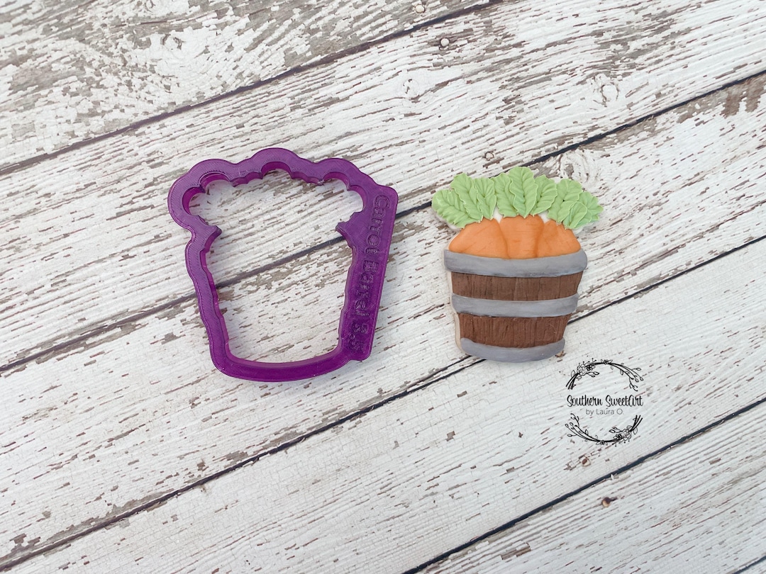 Carrot Barrel Cookie Cutter and Fondant Cutter and Clay Cutter - Etsy