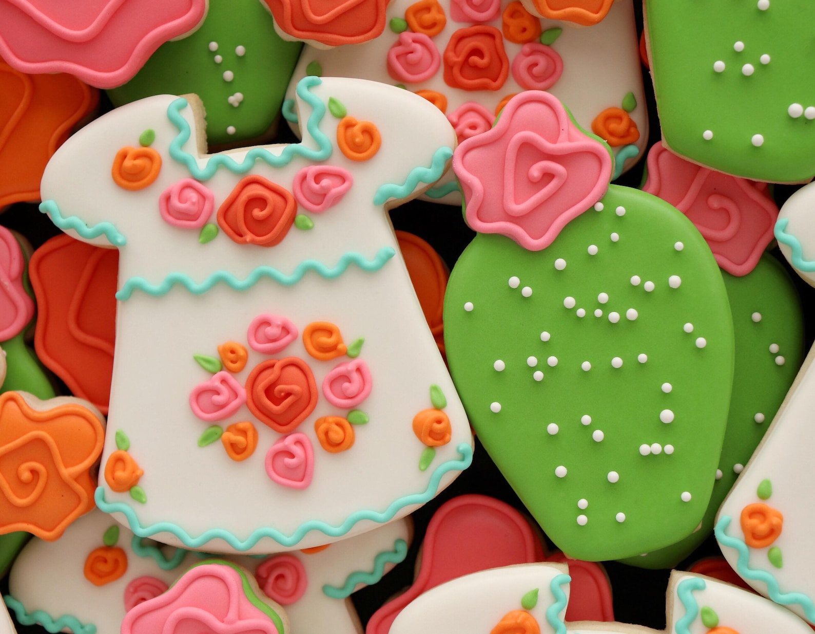Sweet Sugarbelle CACTUS With Flower Cookie Cutter and Fondant Cutter ...