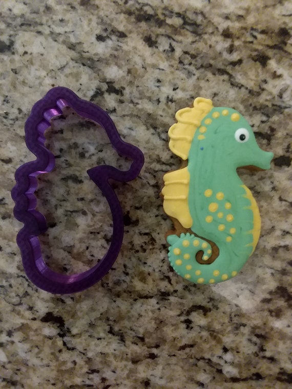 Seahorse Sea Horse Cookie Cutter and Fondant Cutter and Clay - Etsy