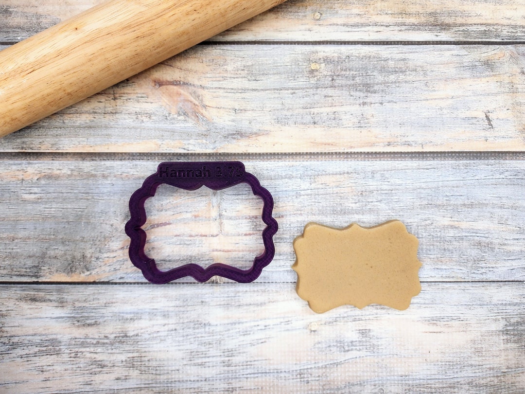 Hannah Plaque Cookie Cutter and Fondant Cutter and Clay Cutter - Etsy