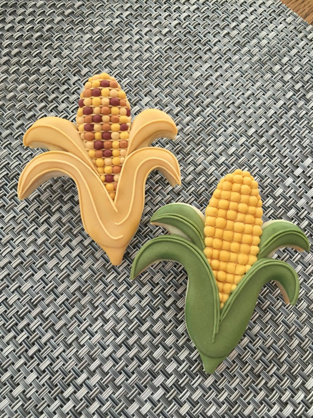 Ear of Corn or Corn on the Cob Cookie Cutter and Fondant Cutter and ...