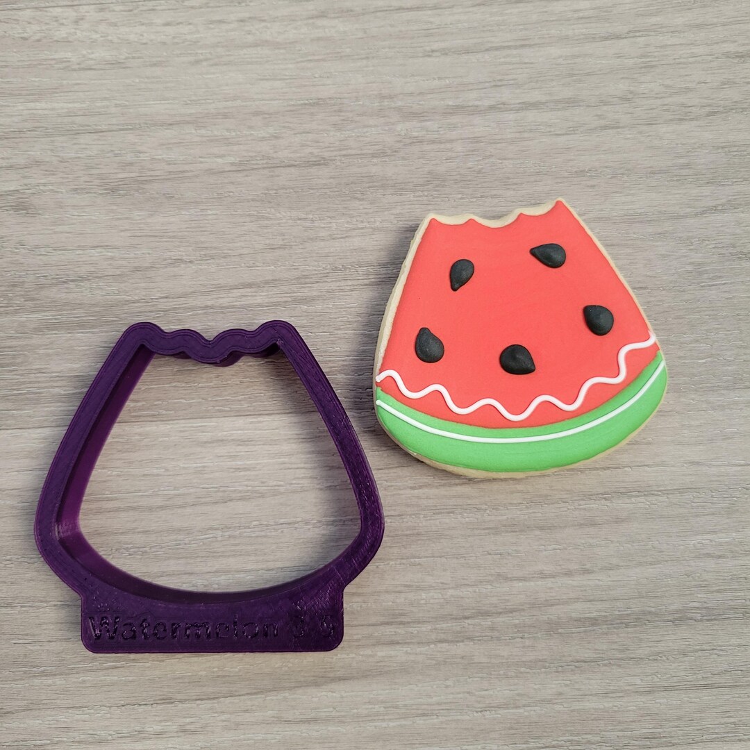 Watermelon With Top Bite Cookie Cutter - Etsy