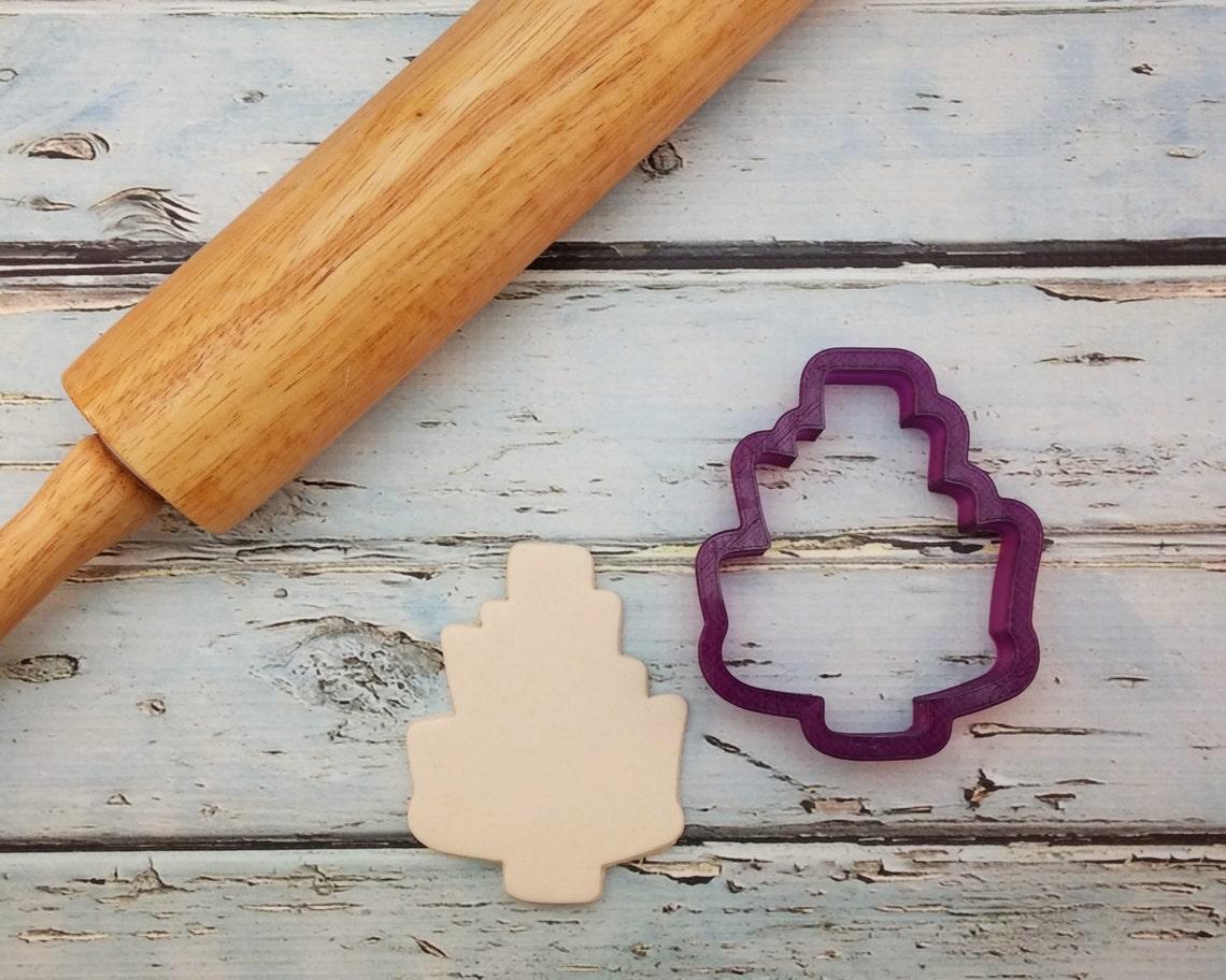 Wonky Cake Cookie Cutter and Fondant Cutter and Clay Cutter - Etsy