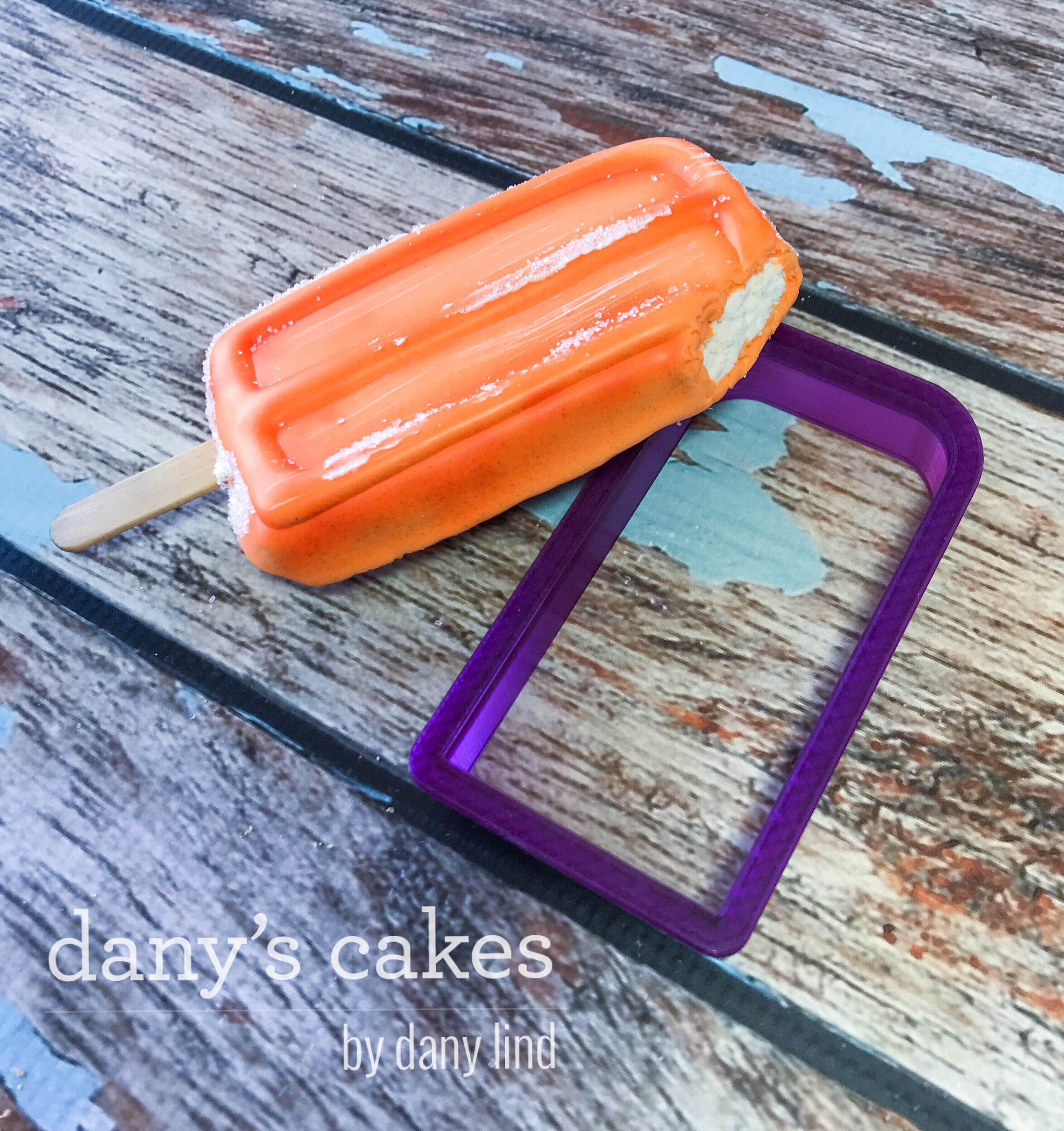 Popsicle 3 Cookie Cutter and Fondant Cutter and Clay Cutter - Etsy