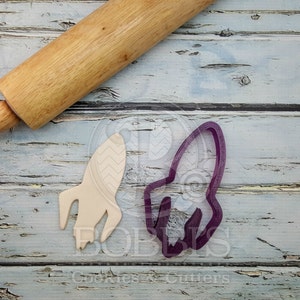 Rocket Cookie Cutter and Fondant Cutter and Clay Cutter - Etsy
