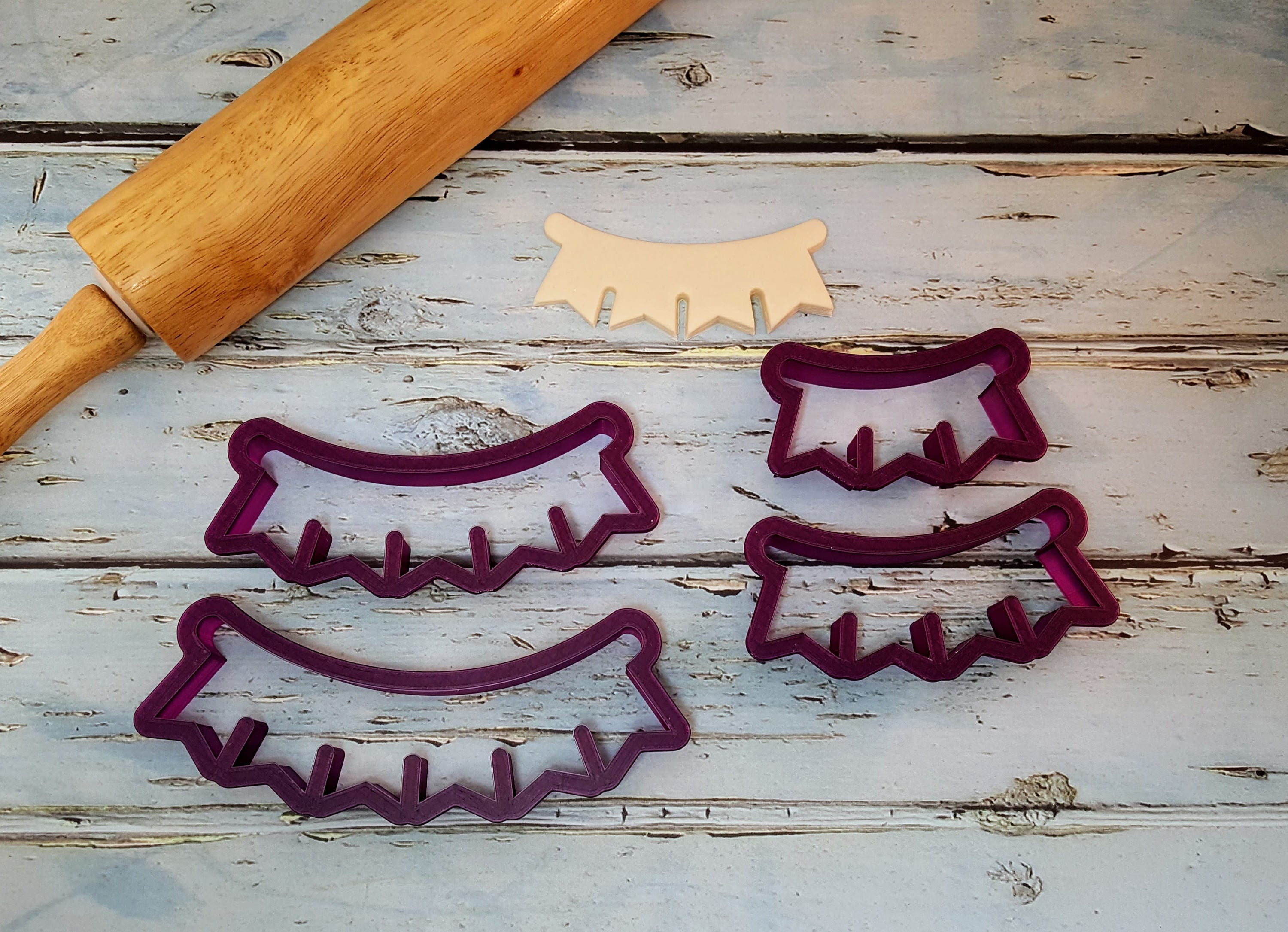 Banner 4 Cookie Cutter and Fondant Cutter and Clay Cutter | Etsy