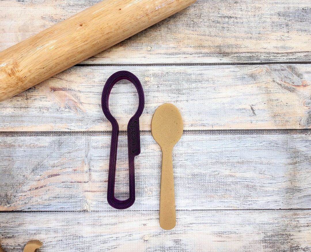 Spoon Cookie Cutter or Fondant Cutter and Clay Cutter - Etsy