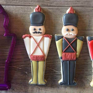 Toy Soldier or Nutcracker Cookie Cutter and Fondant Cutter and Clay ...