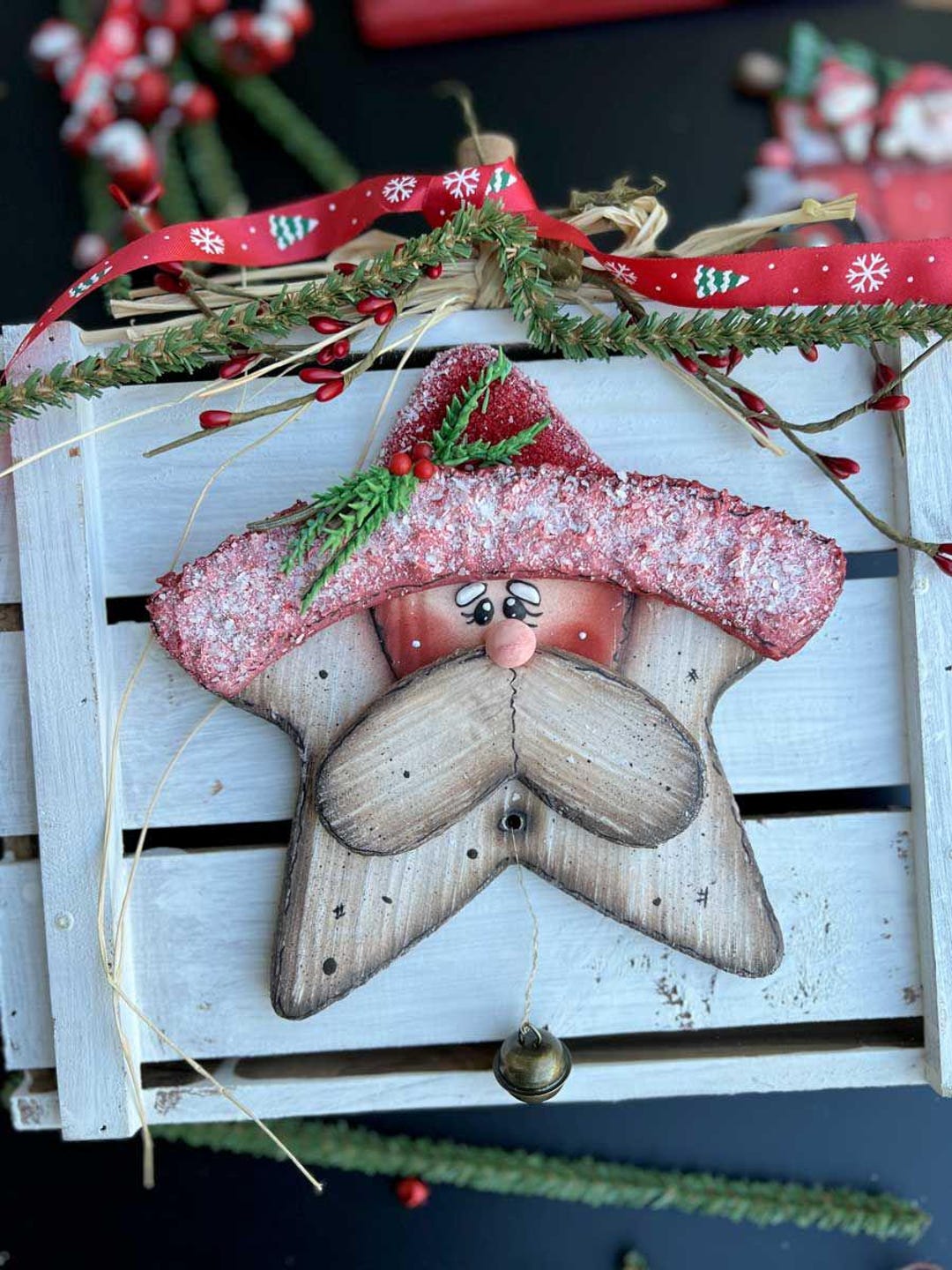 Rustic Santa Star Cookie Cutter Set by Sunday Cookers - Etsy