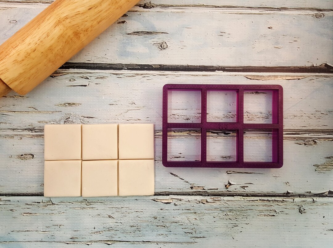 Multi Square Cookie Cutter and Fondant Cutter and Clay Cutter - Etsy