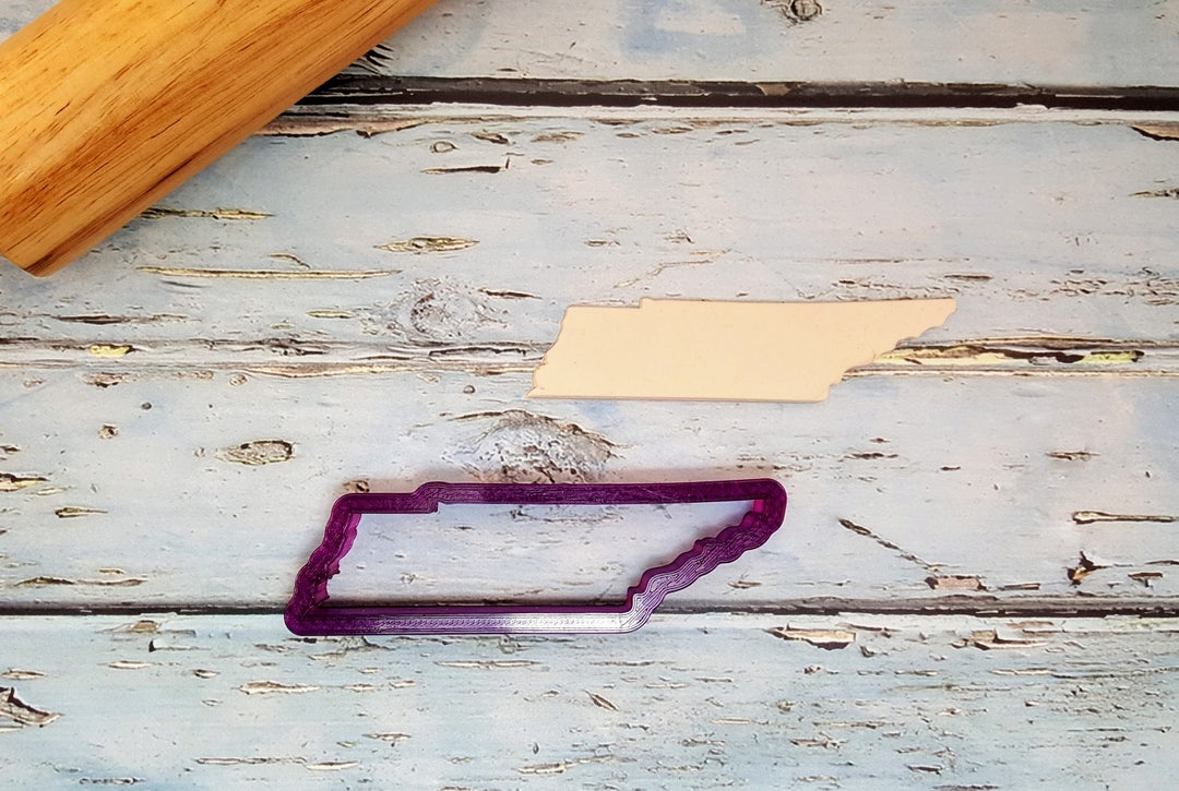 State of Tennessee Cookie Cutter and Fondant Cutter and Clay Cutter - Etsy