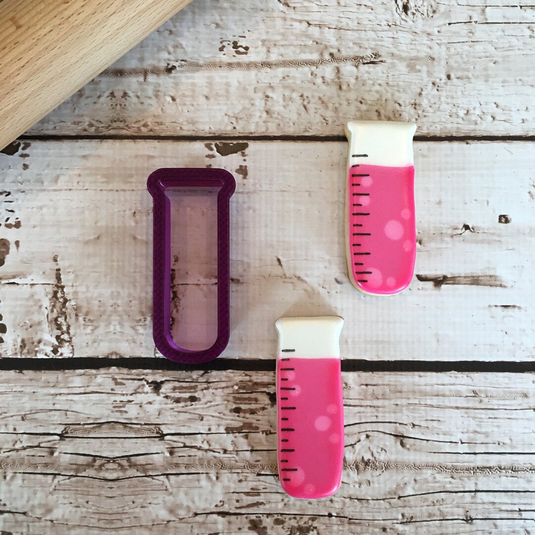 Test Tube or Science Lab Cookie Cutter and Fondant Cutter and Clay ...