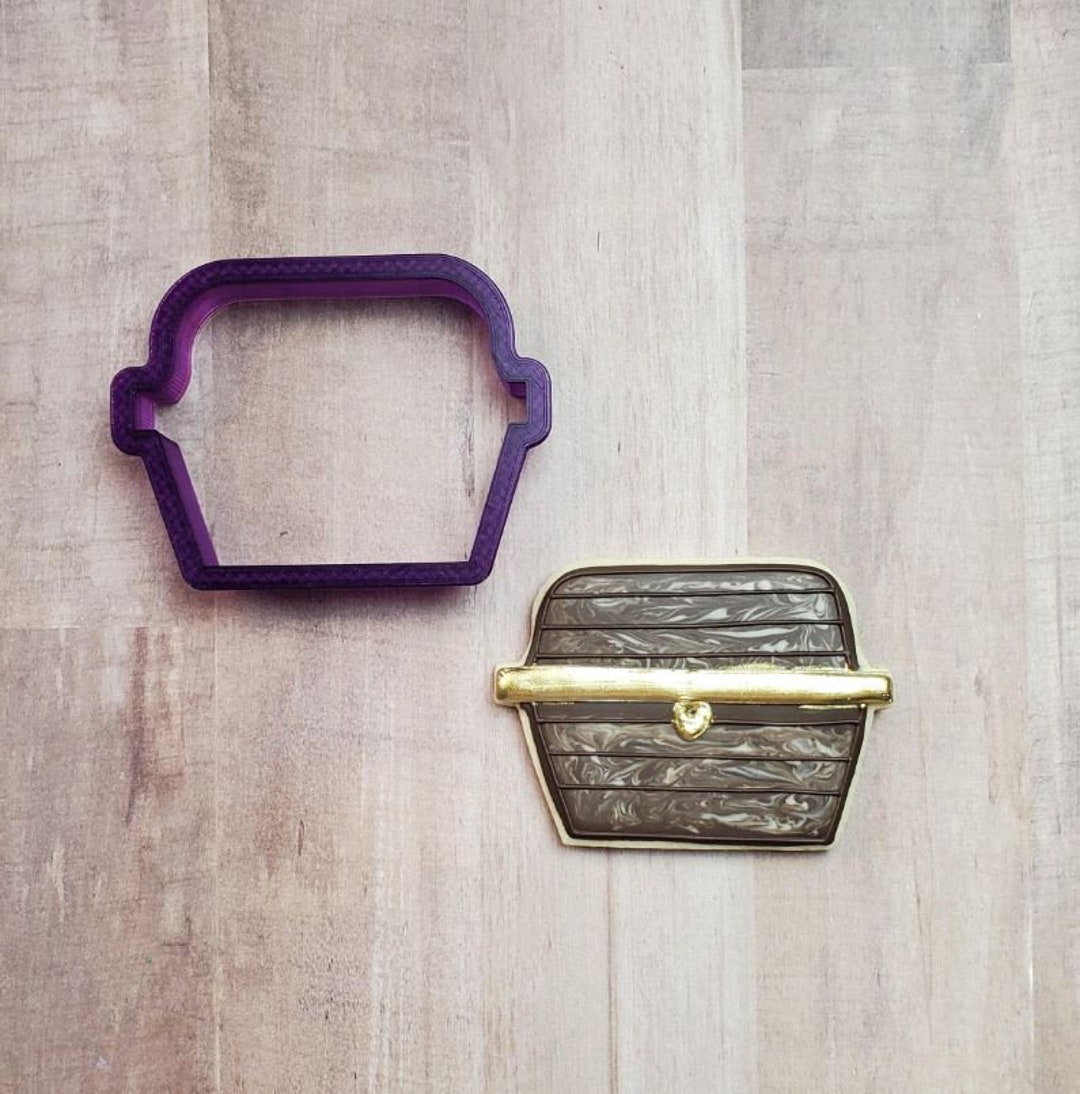 Treasure Chest Cookie Cutter or Fondant Cutter and Clay Cutter - Etsy